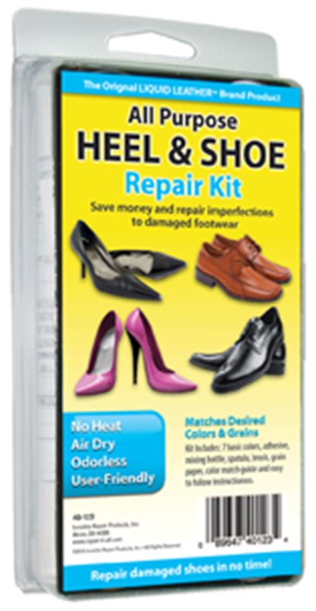 Heel and Shoe Repair Kit (Item 30-125) : No Heat Leather & Vinyl Repair ...